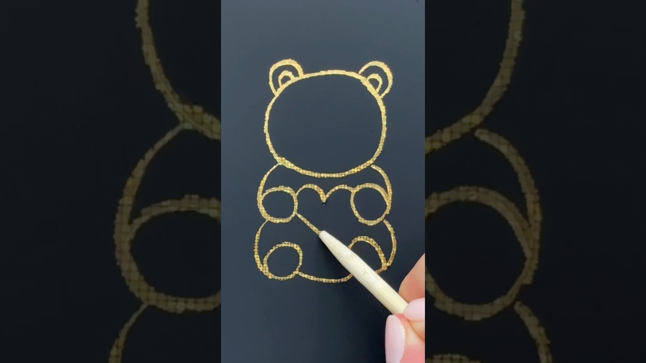 Easy Drawing Trick For Kids #shorts #kids #drawing