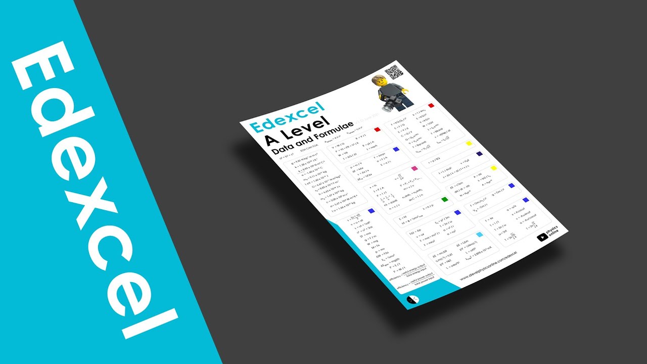 Edexcel Data and Formulae Sheet - A Level Physics Online