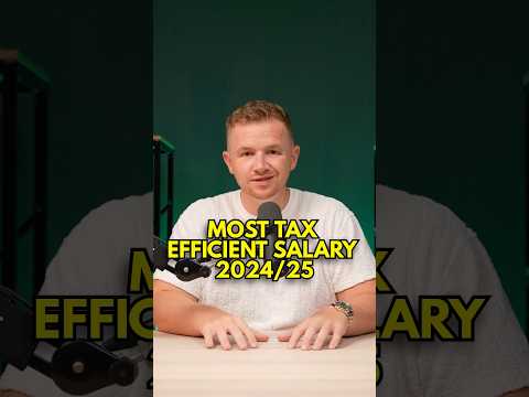 Most tax efficient directors salary in 2024/25