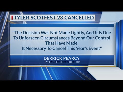 Tyler Scotfest 2023 cancelled due to 'unforeseen circumstances'