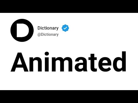 Animated Meaning In English