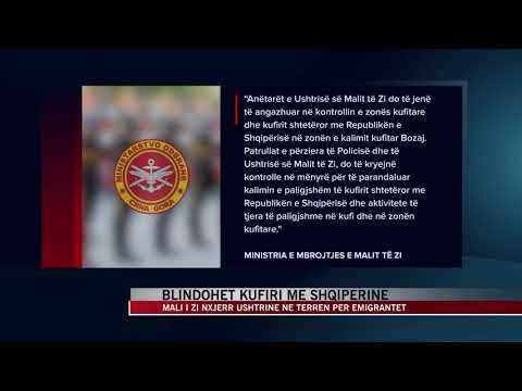 Blindohet kufiri me Shqiperinë, mobilizohet ushtria e Malit të Zi - News, Lajme - Vizion Plus