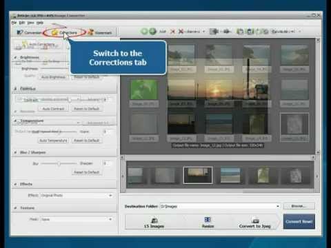 How to optimize photos for email and websites using AVS Image Converter?