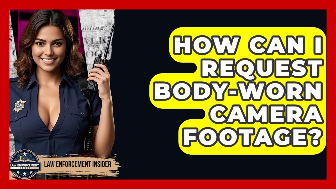 How Can I Request Body-Worn Camera Footage? - Law Enforcement Insider