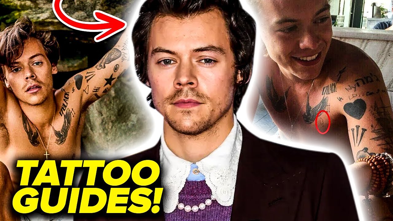 A Guide to Harry Styles' 52 Tattoos!