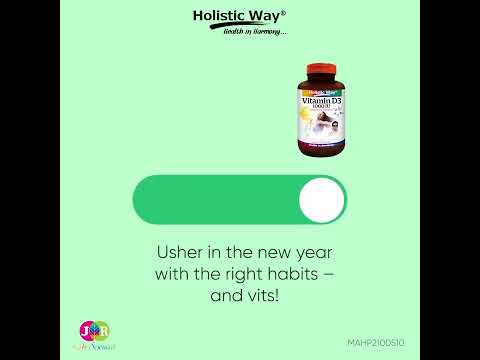Holistic Way Vitamin D3 1000IU