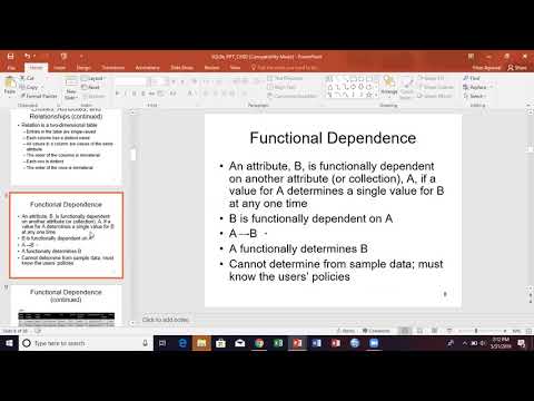 SQL 101: 1. Fundamentals of Database Design