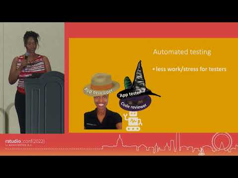 Sydeaka Watson | A Robust Framework for Automated Shiny App Testing | RStudio (2022)