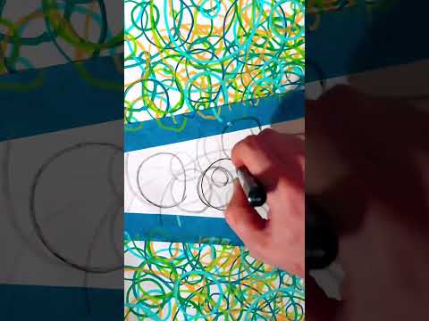 Stripe #art #color #POSCA
