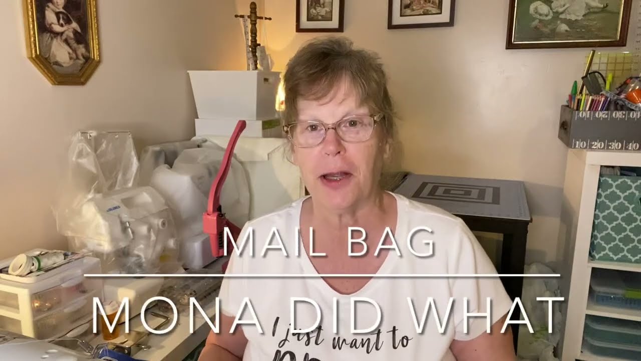 Mail Bag, Labels from Etsy, Vinyl from Bo De Oh