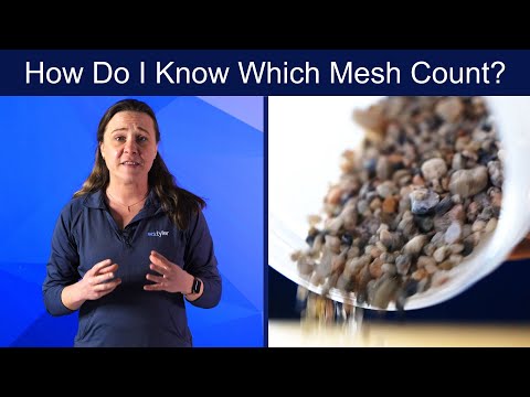 The Principals of Analyzing Particles To Determine Mesh Specifications