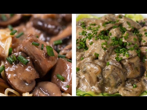 Vegetarian & Dairy-Free Stroganoff