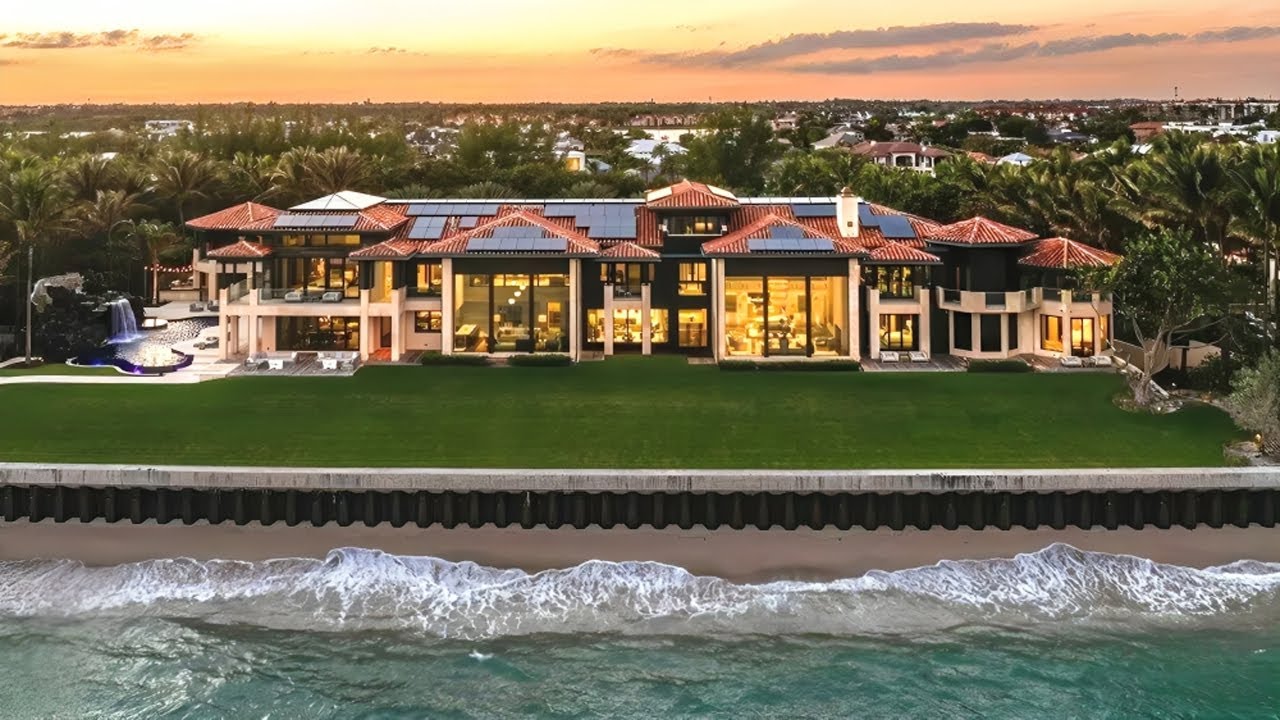 Manalapan Florida House Tour - Inside a $150 Million Oceanfront Florida Mega Mansion