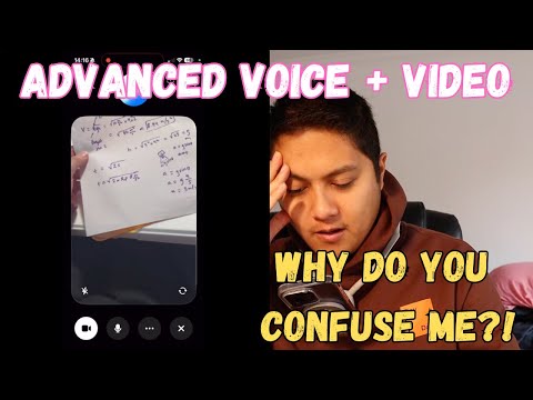 Can ChatGPT Advanced Voice Mode + Video Solve Physics Problems?(Inclined Planes + Circuits)