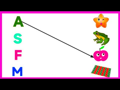 lkg class english Worksheets | match the letters with pictures | Alphabets abc song | toppo kids
