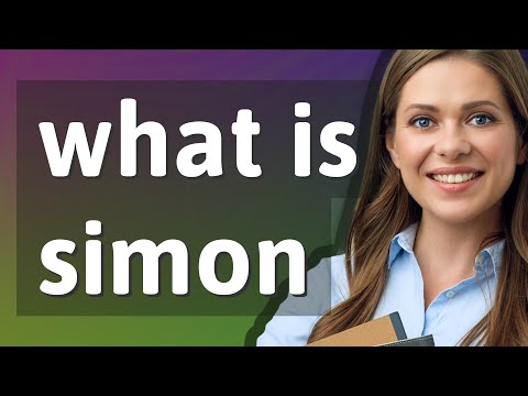 Simon | meaning of Simon