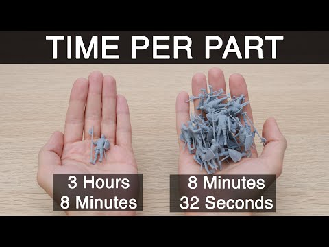 How to Print Multiple Models REALLY, REALLY FAST using Resin 3D Printing!