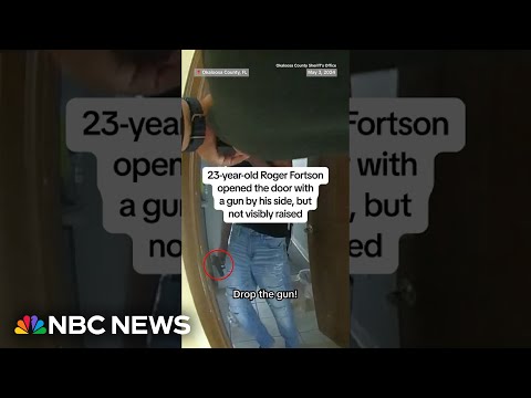 A Florida sheriff’s office released video the fatal shooting of a senior Air Force airman