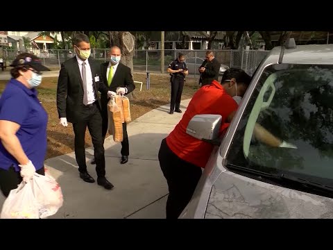Some parents in Florida caught selling free meals from school online