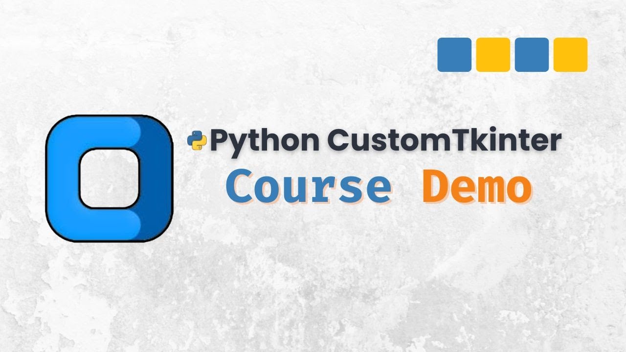 Python GUI with CustomTkinter – Build a Beautiful Modern Apps with Python