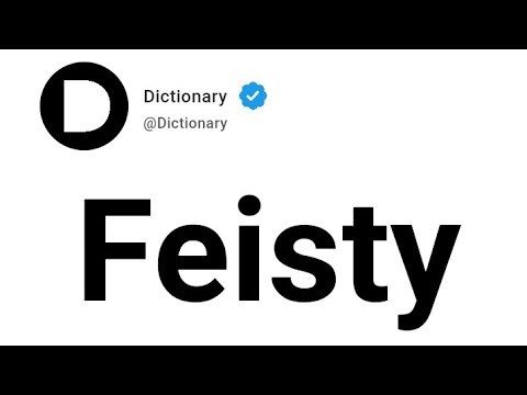 Feisty Meaning In English