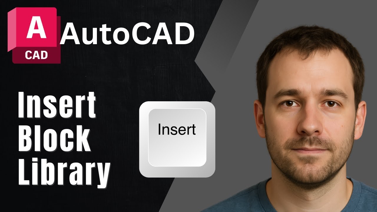 How to Insert a Block Library in AutoCAD (2025 Blocks & DesignCenter Guide)