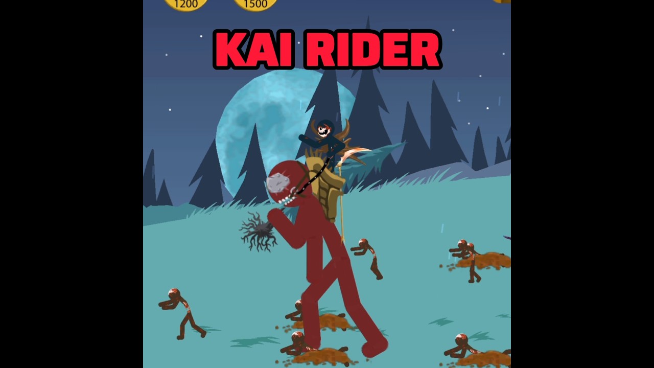 KAI RIDER IS COMING! Stick War: Saga Update Sneak Peek #stickwarlegacy #campaign #shorts