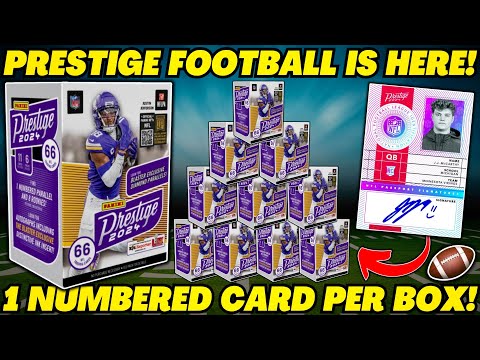 *ROOKIE ON CARD AUTO FROM RETAIL!?π₯ 2024 PRESTIGE FOOTBALL BLASTER BOX REVIEW!π