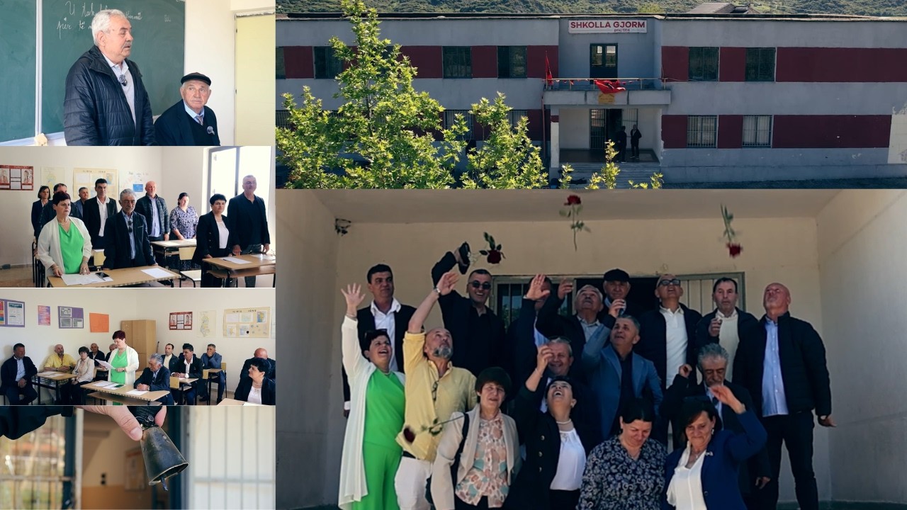 Klasa A & B e vitit 1976,rikthejnë magjinë e rinisë në Gjorm pas 50 vitesh! -StudioAutokton