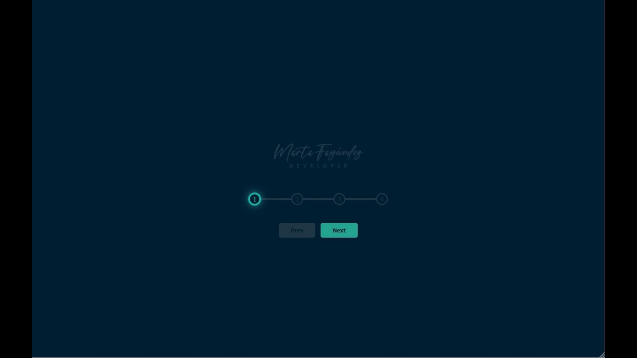 Day 2: Progress Steps - #50projects50days