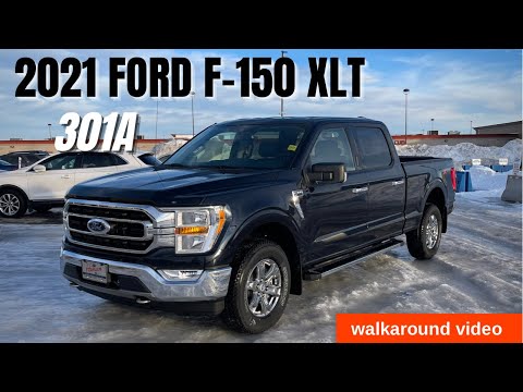 2021 Ford F-150 XLT 301a walkaround video 123