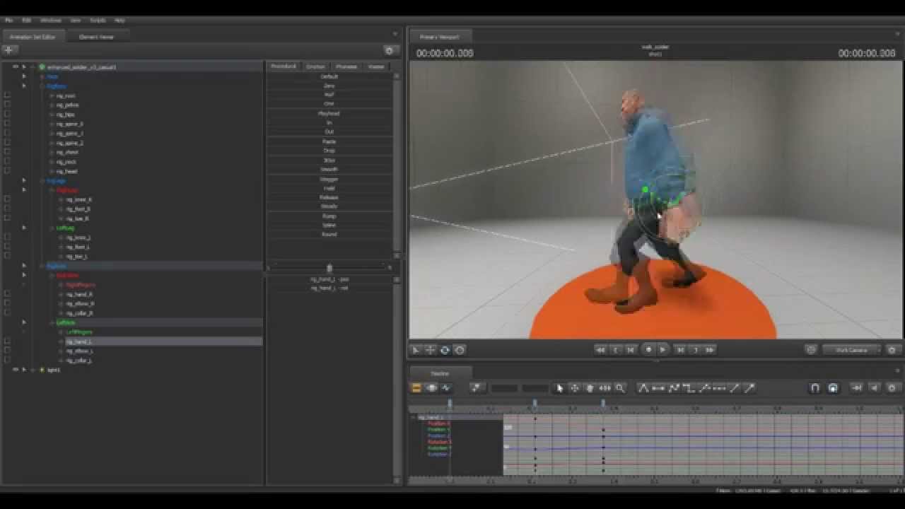 [SFM] Walking cycle timelapse part 1