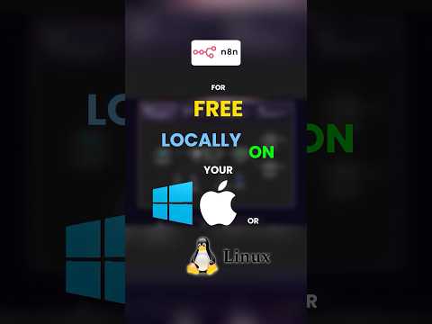 How to install n8n locally on windows, mac & linux for FREE