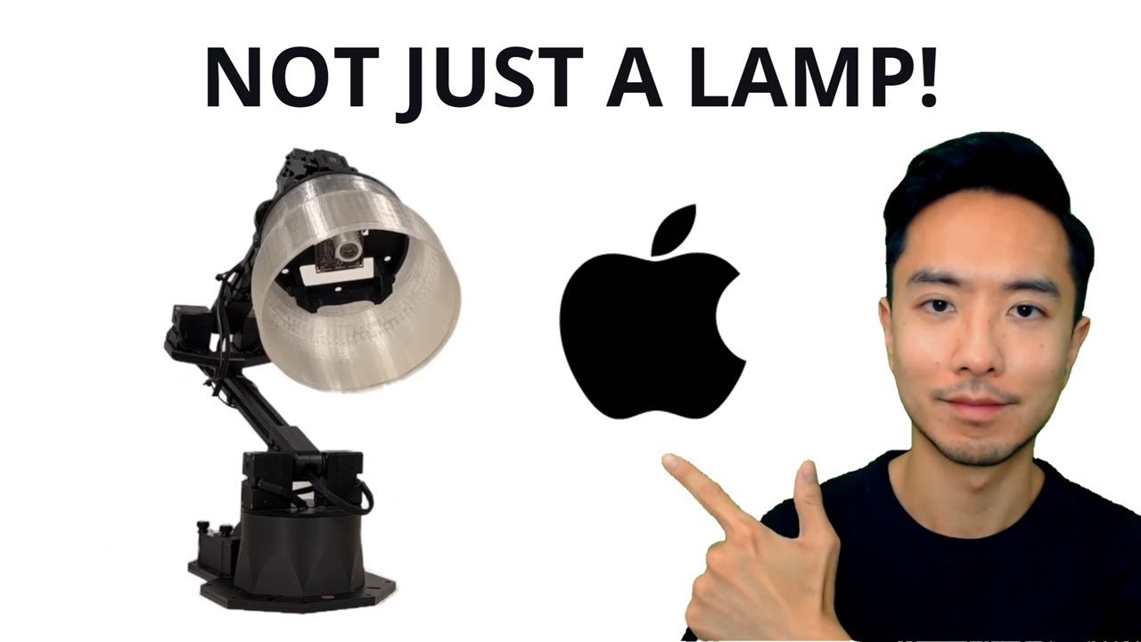 ELEGNT: Apple Robot Lamp Brings Pixar Luxo Jr to Life with Expressive Humanlike Motions