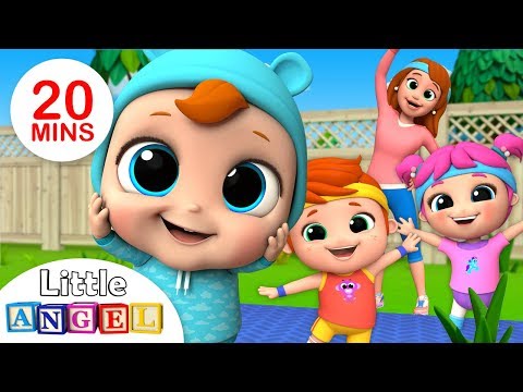 Head, Shoulders, Knees and Toes | Johny Johny Yes Papa +More Nursery Rhymes by Little Angel