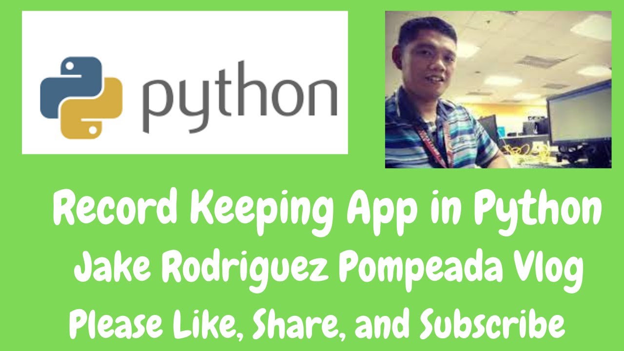 Record Keeping App in Python