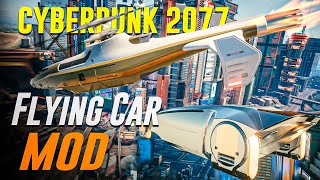 Cyberpunk 2077 Aerial Vehicle Flying Car at Cyberpunk 2077 Nexus - Mods ...