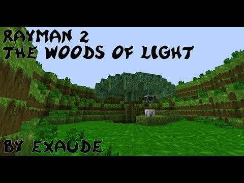 Rayman 2 - The Woods of Light in Minecraft Minecraft Map