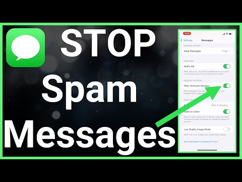 How To STOP Spam Texts On iPhone!