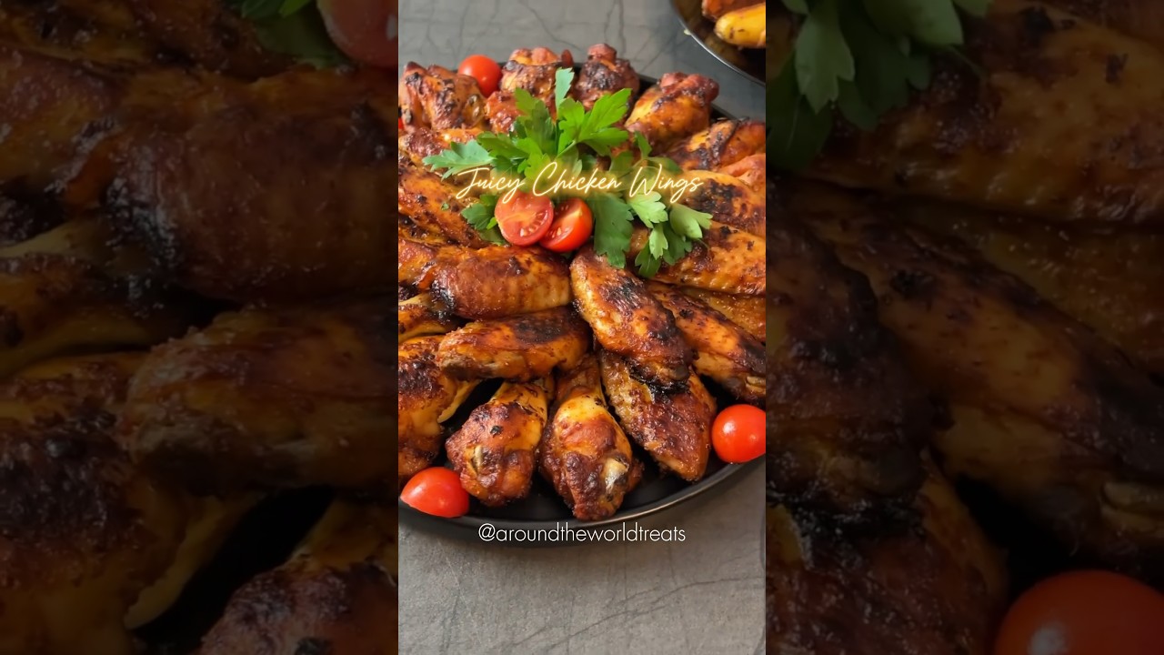 Juicy chicken wings recipe