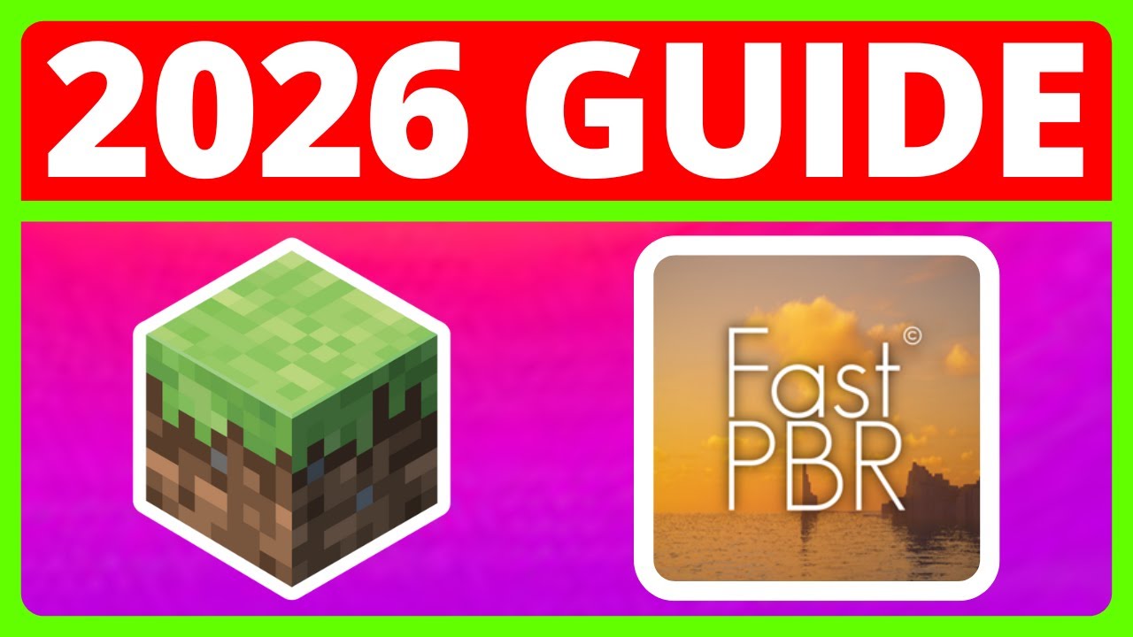 How To Download And Install FastPBR Shader For Minecraft Java In 2026 | Minecraft Shaders
