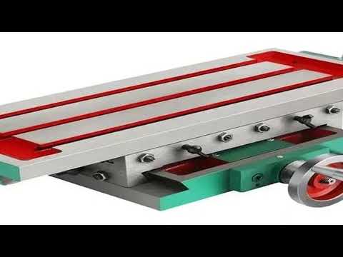 VEVOR Milling Table 17.7×6.7Inch Compound Slide Multifunction Worktable Cross Milling Machine Compou