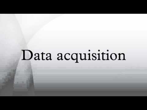 Data acquisition