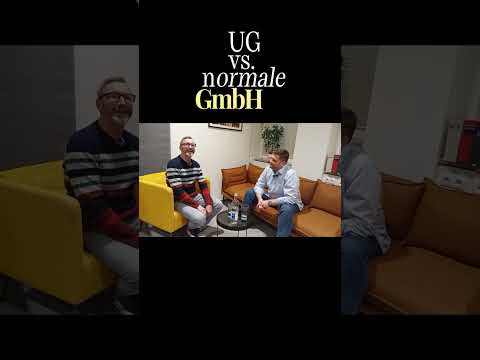 GmbH vs. UG | Der Unterscheid! ► Podcast by Legalpunk #shorts
