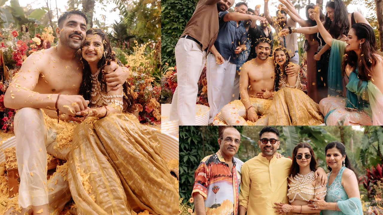 Karan Weds Dhriti | HALDI POOL PARTY VLOG | COCKTAIL in Thailand pt. 2