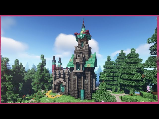 How to build a small Castle Minecraft Map