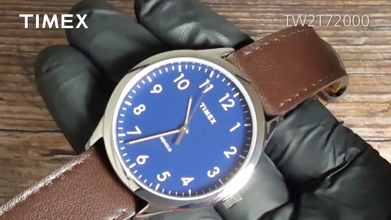 [친절사] TIMEX TW2T72000 Modern Easy Reader  Leather Strap Watch