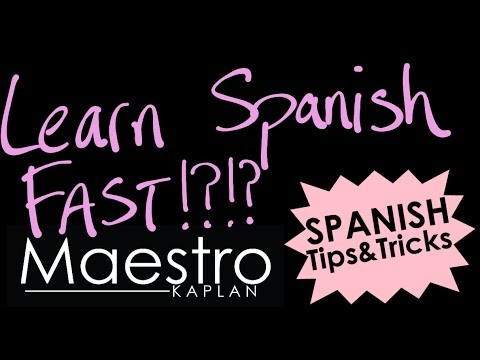 Learn Spanish Fast !?!?! You only need this video!