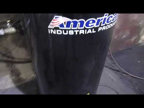 American Industrial Products Mod CI523E80V Air Compressor