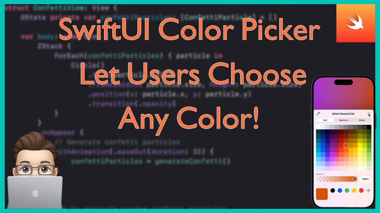 SwiftUI ColorPicker Tutorial (2025): How to Get & Use Selected Colors